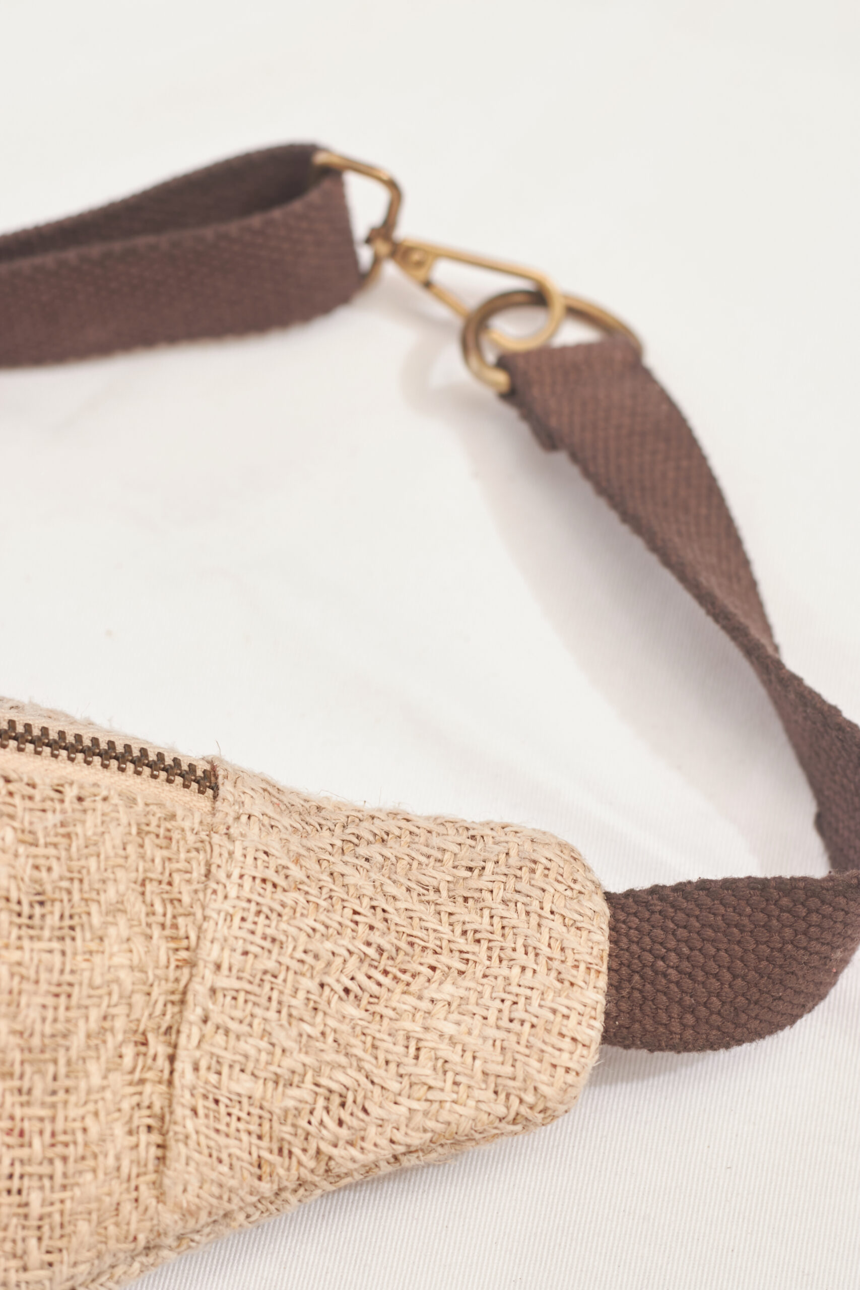 Hemp Waist Bag – Natural – Himalayan Trooper